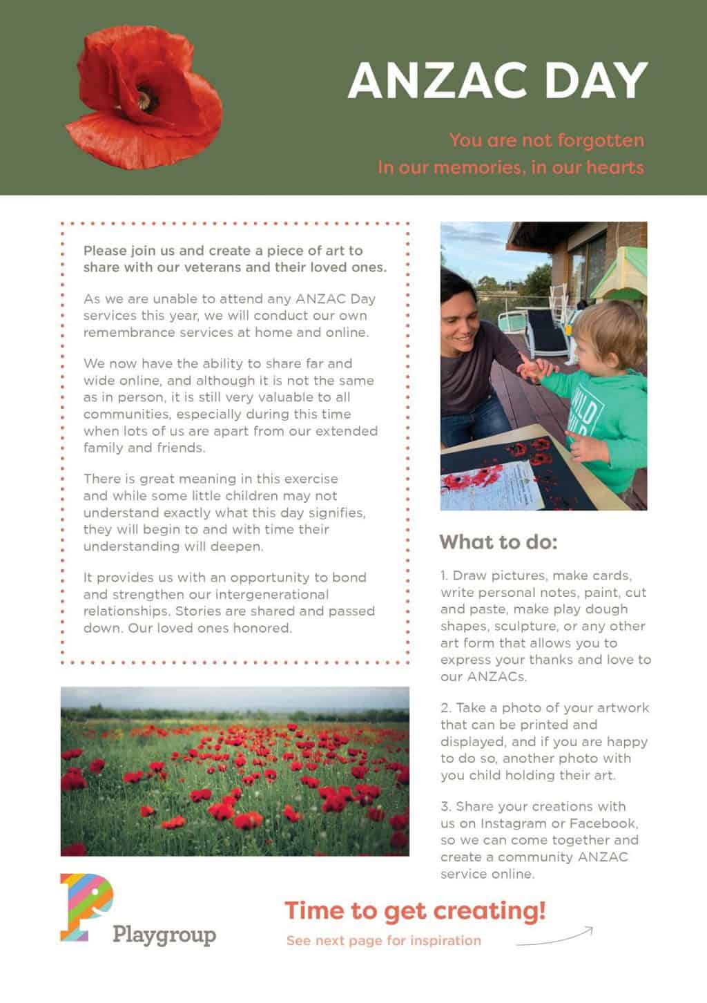 20 days of Play at Home - Playgroup Victoria